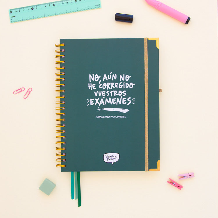 Cuaderno del Profesor con Agenda – Pedrita Parker